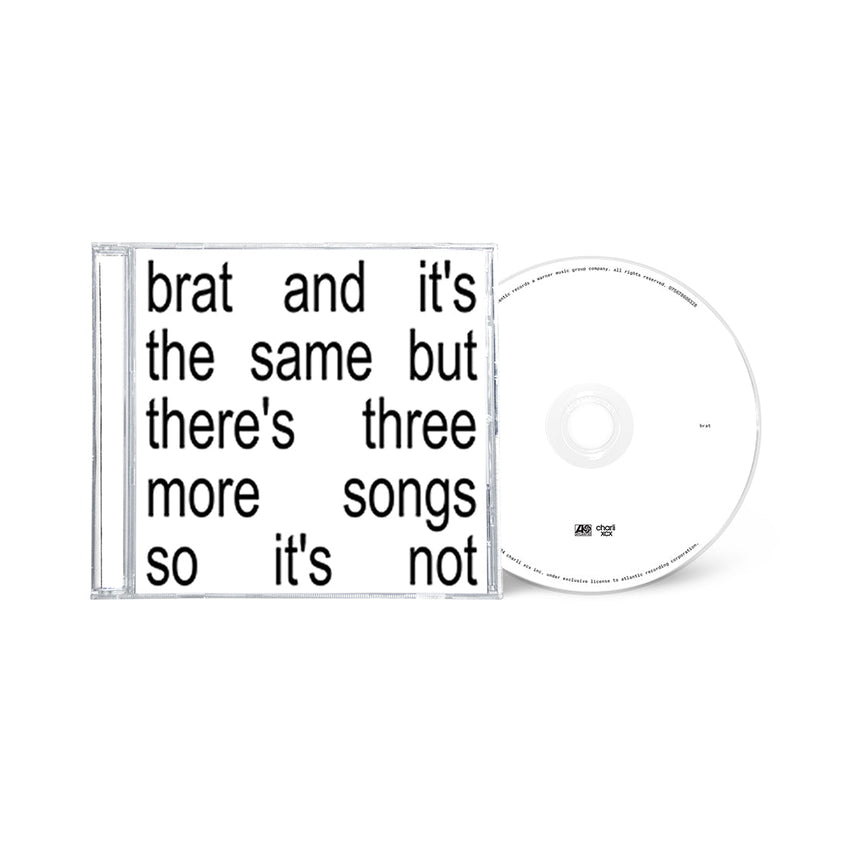 Charli XCX - Brat and it’s the same but there’s three more songs so it ...