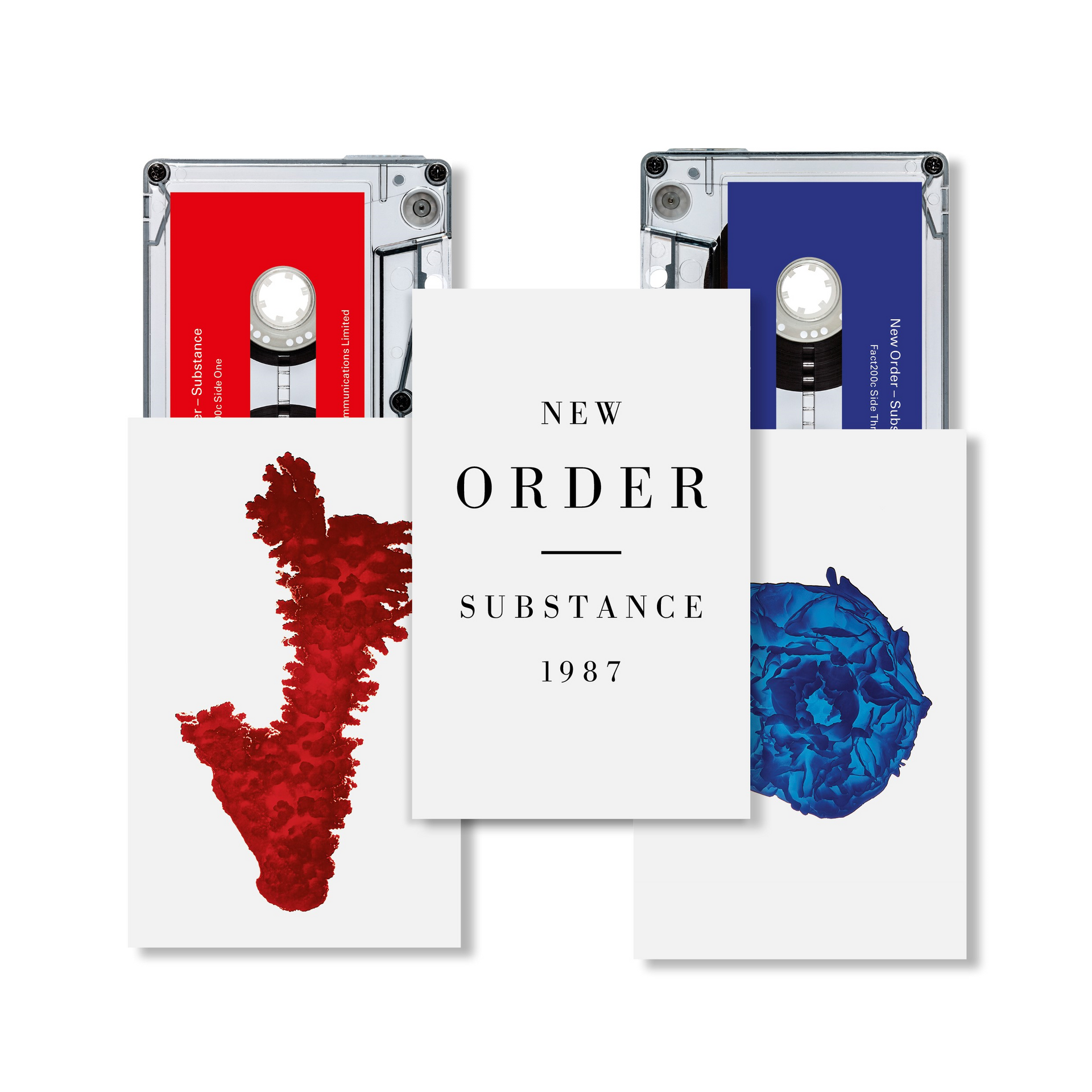 Cassette – tagged "New Order" – Warner Music Ireland
